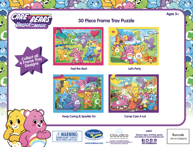 Care Bears: Frame Tray Puzzles | Board Game | at Mighty Ape NZ