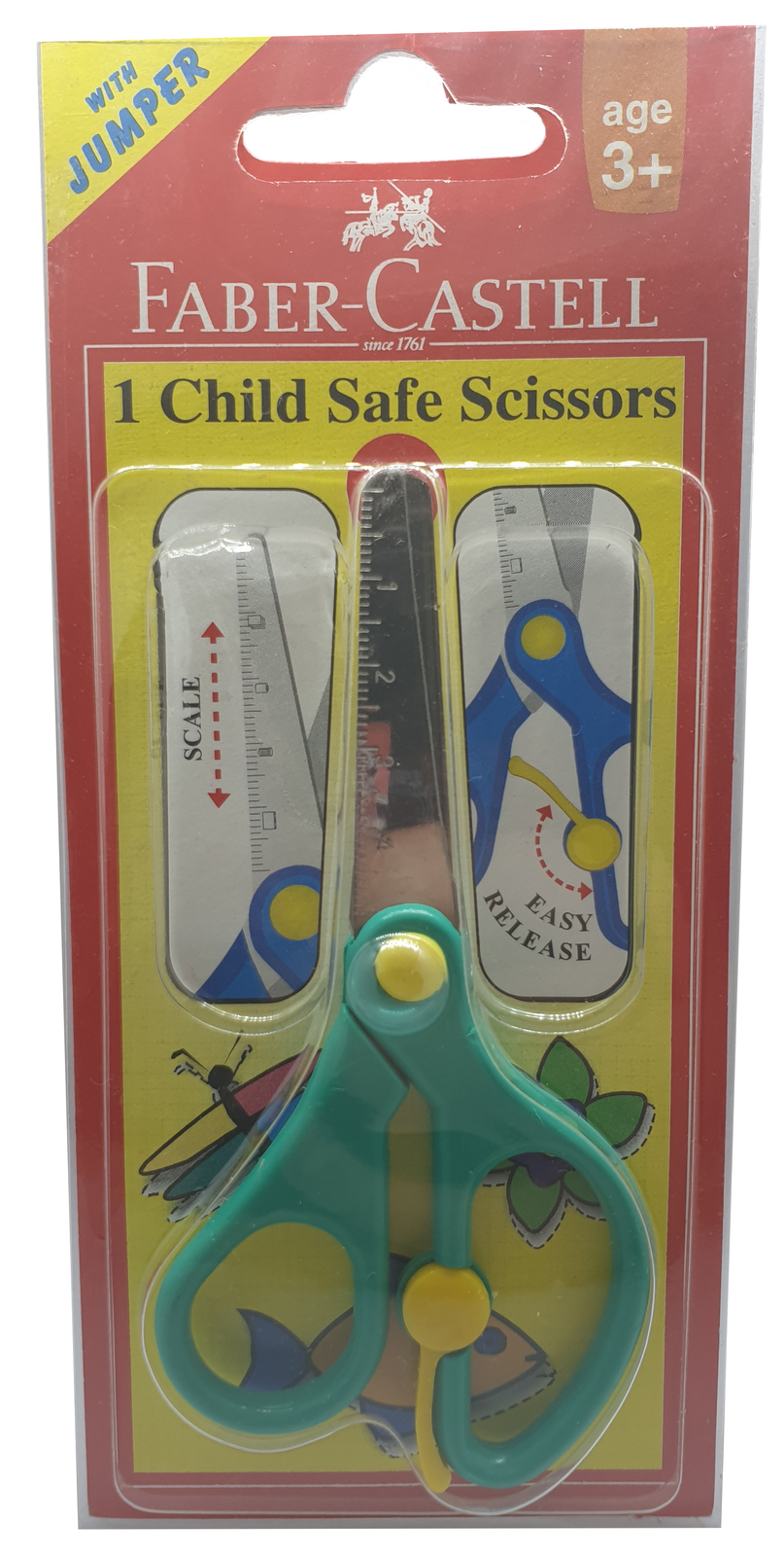 Buy Faber-Castell: Child Safety Scissors (Assorted Colours) at Mighty ...