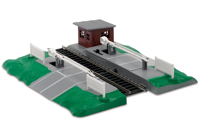RailRoad Automatic Level Crossing - 00 Gauge | at Mighty Ape Australia