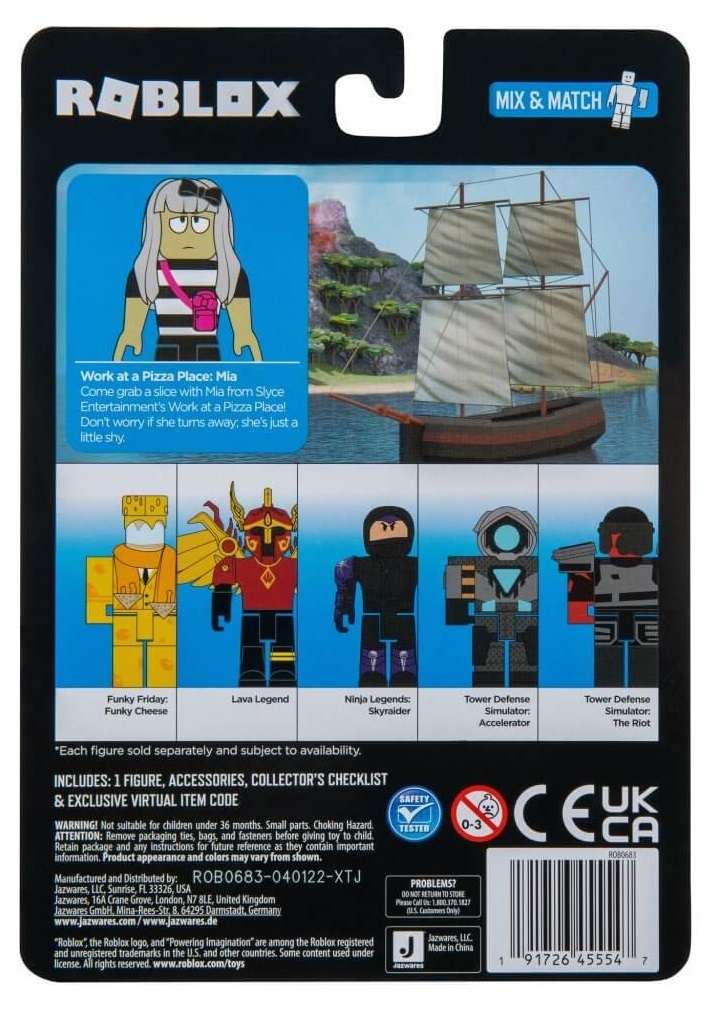 Buy roblox: Core Figure Pack - Mia Figure at Mighty Ape NZ