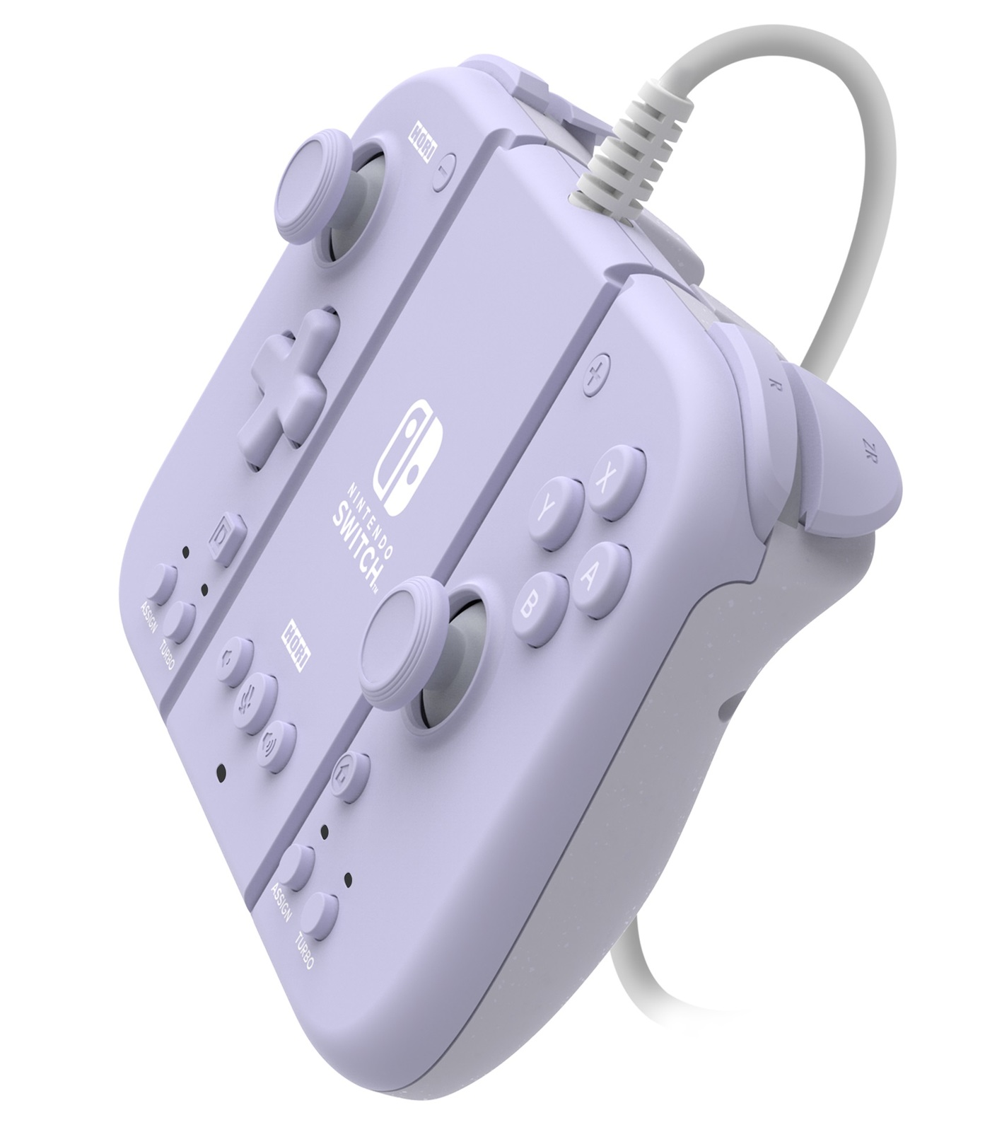 Switch Split Pad Compact Attachment Set (Lavender) by Hori | Switch ...