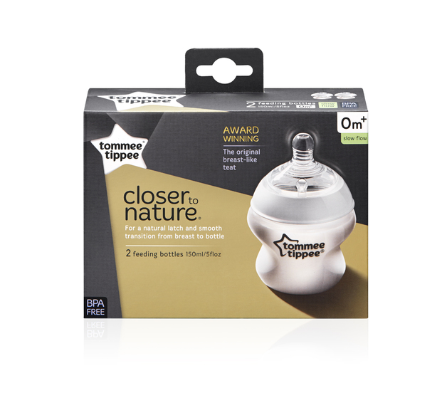 Buy Tommee Tippee Closer to Nature PP Feeding Bottle (150ml) - 2 Pack at Mighty Ape NZ
