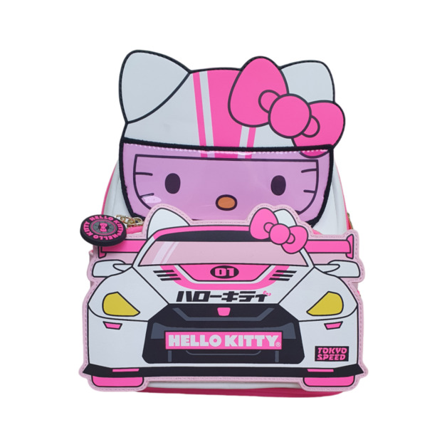 Loungefly: Hello Kitty - Hello Kitty Racing Cosplay Mini Backpack | at ...