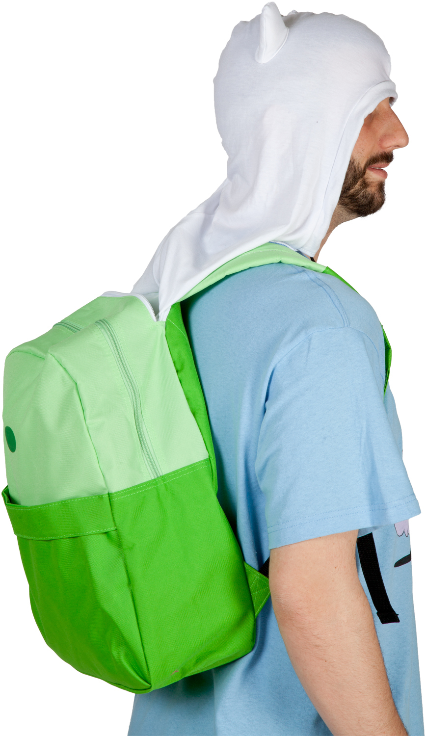Adventure Time Backpack With Hood