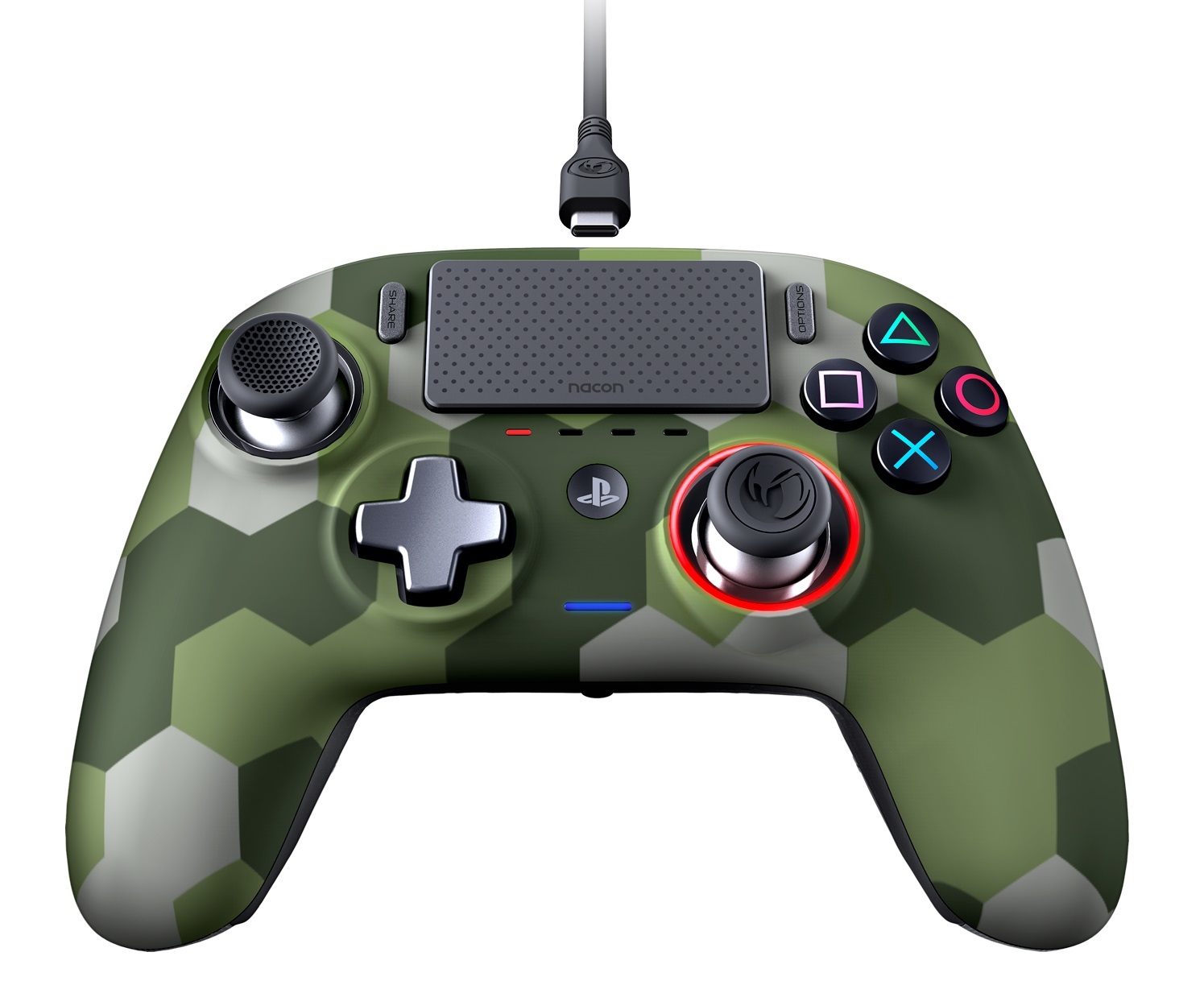 Nacon PS4 Revolution Pro Gaming Controller v3 (Camo Green) | PS4 | Buy ...