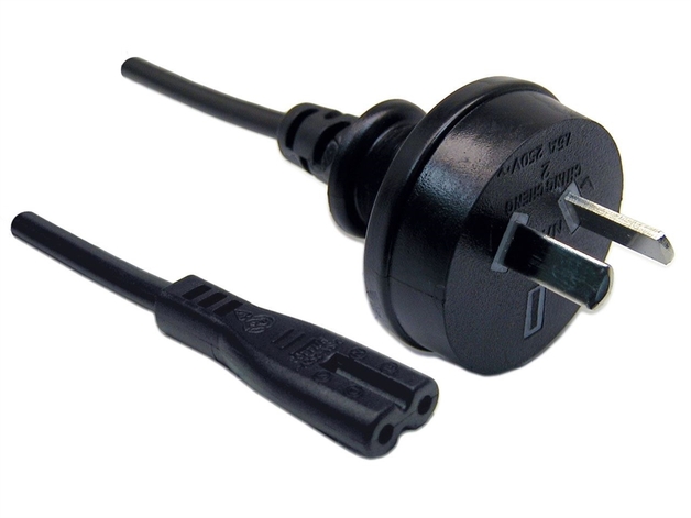 2-pin Power Lead for AC Adapter - 2m | at Mighty Ape NZ
