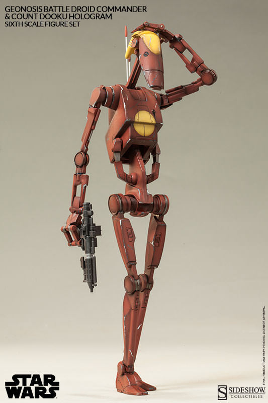 Star Wars: Geonosis Commander Battle Droid - 12" Figure Images at ...