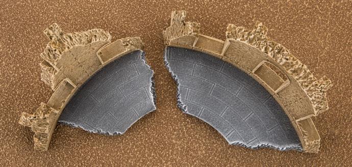 Battlefield in a Box: Gothic Battlefields - Crumbling Remnants - White ...