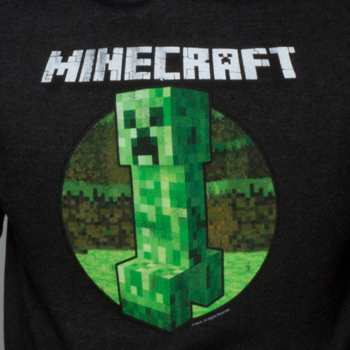 Minecraft Retro Creeper Premium Hoodie (3XL) | Men's | at Mighty Ape NZ