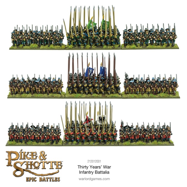 Pike & Shotte Epic Battles: Thirty Year's War Infantry Battalia | at ...