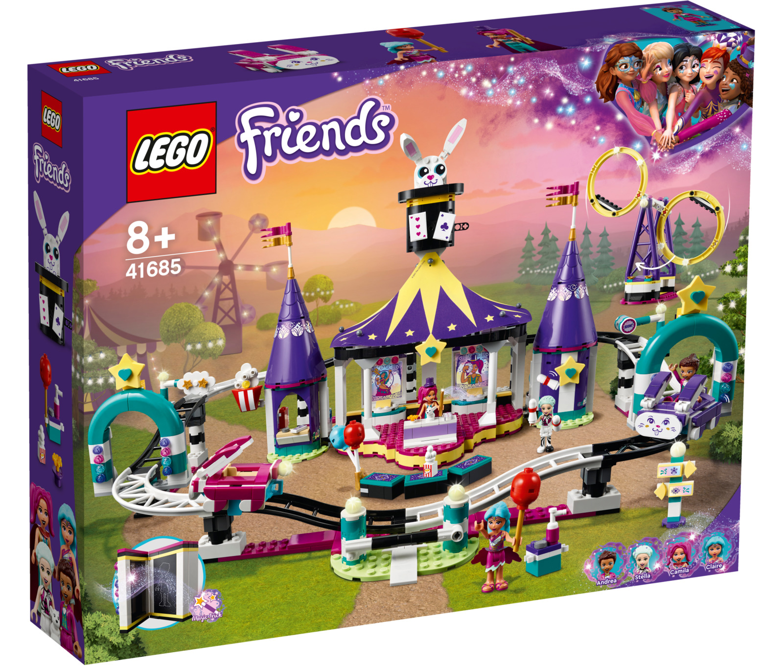 Buy LEGO Friends - Magical Funfair Roller Coaster at Mighty Ape Australia