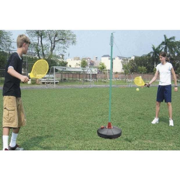 Buy Deluxe Rotor Spin Pole Swingball Tennis Set at Mighty Ape Australia