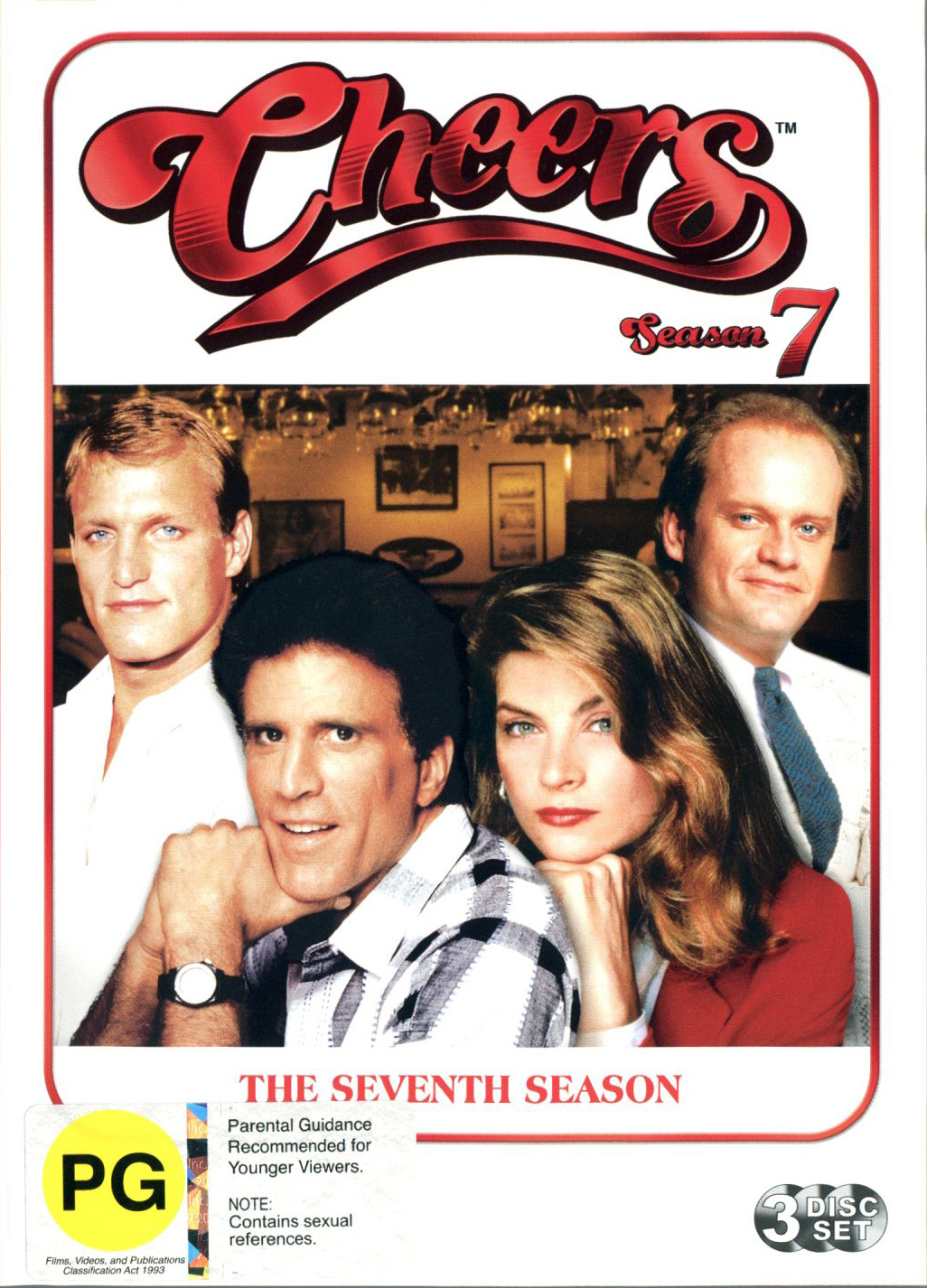 Cheers - Complete Season 7 (4 Disc Set) | DVD | Buy Now | at Mighty Ape NZ