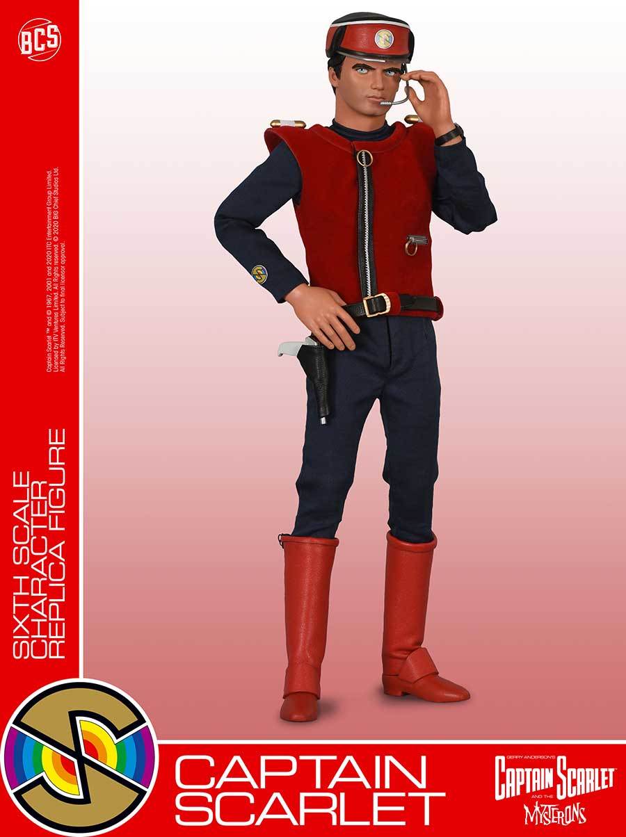 Captain Scarlet SE - Character Replica Figure | at Mighty Ape NZ