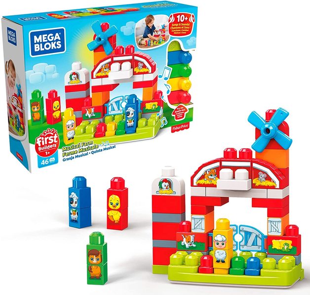 Buy Mega Bloks: First Builders - Musical Farm at Mighty Ape NZ