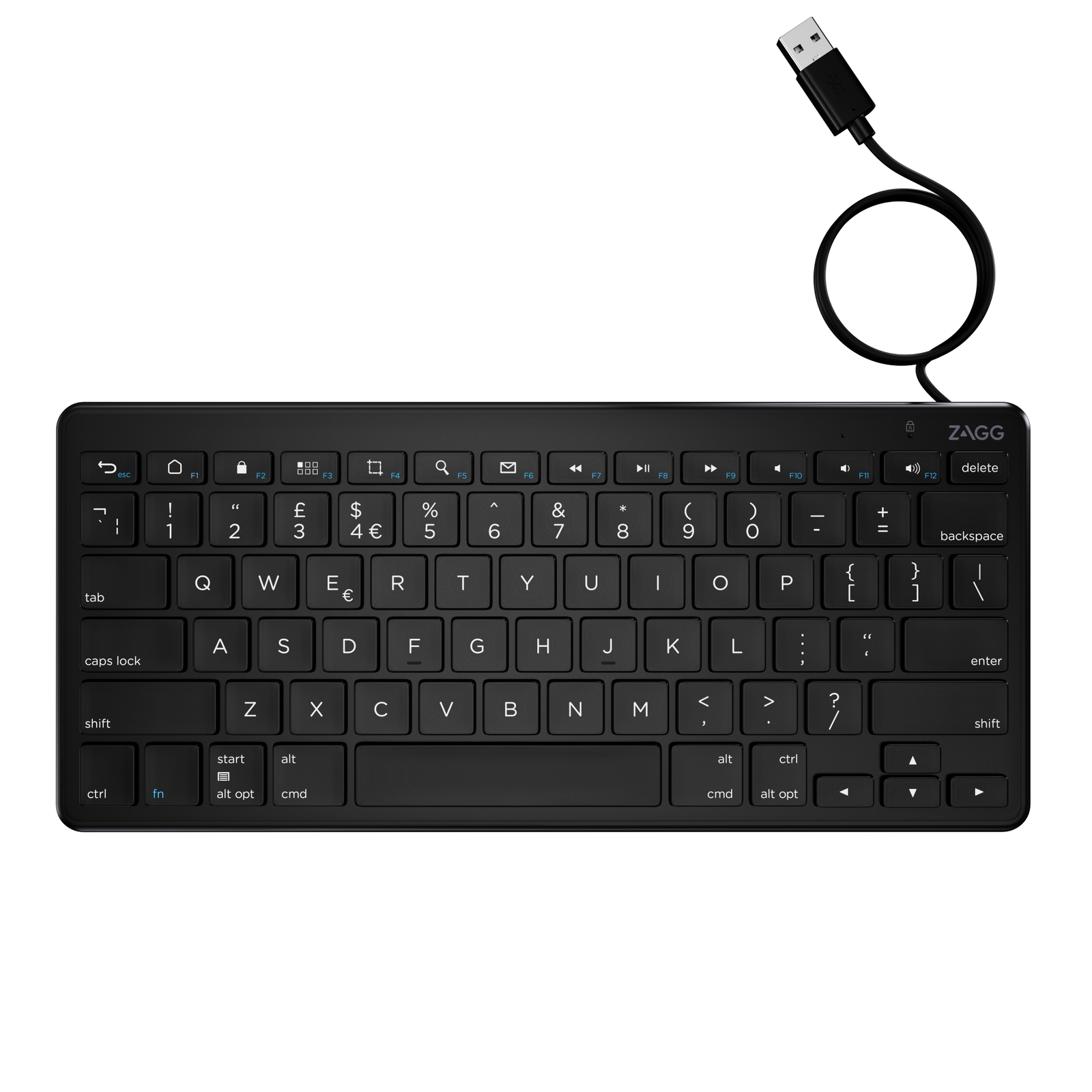 Zagg: Wired USB-A Universal Keyboard | at Mighty Ape NZ