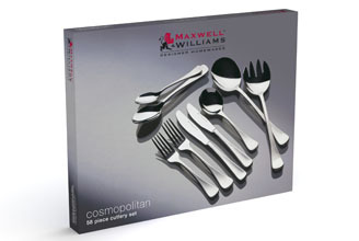 Maxwell & Williams - Cosmopolitan Cutlery Set (58 Pieces) | at Mighty ...