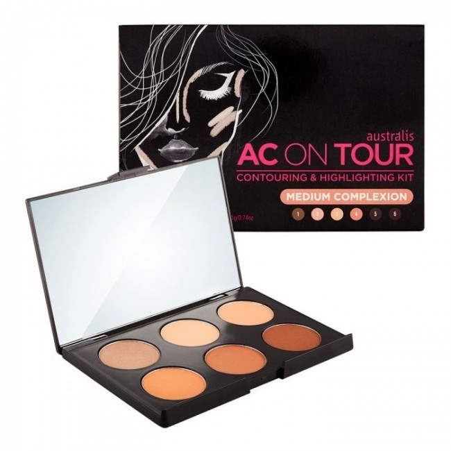 Buy Australis: Powder Contouring & Highlighting Palette - Medium at ...