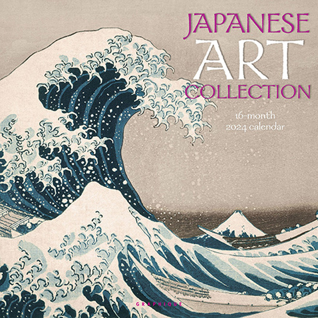 Buy Japanese Art Collection 2024 Square Wall Calendar at Mighty Ape NZ