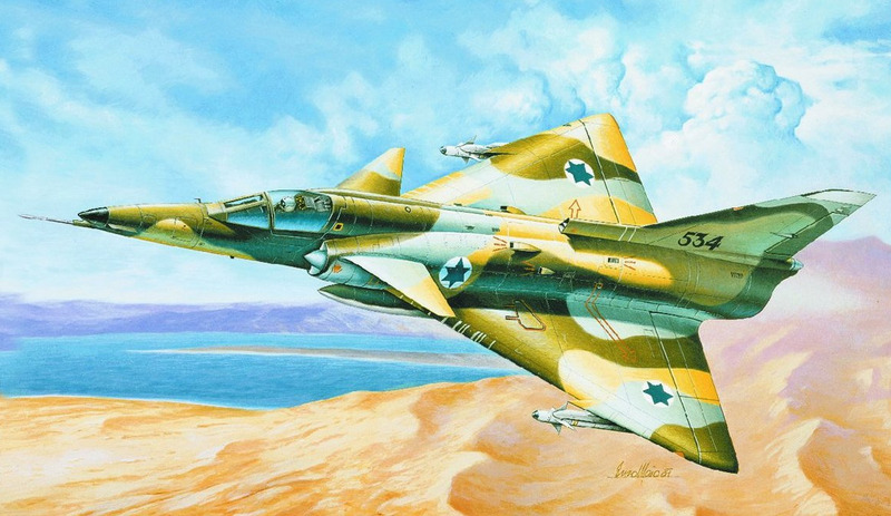 Italeri KFIR-C7 Fighter 1:72 Model Kit | at Mighty Ape NZ
