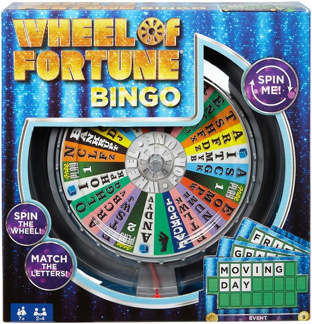 Wheel Of Fortune - Bingo | Board Game | at Mighty Ape NZ