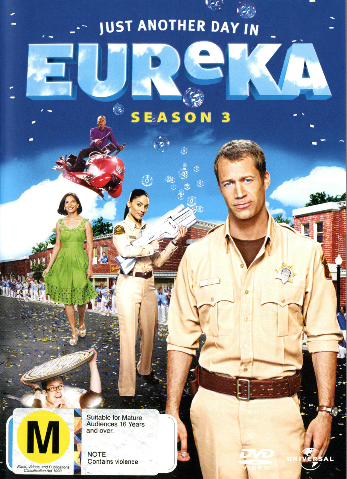 Eureka - Season 3 (4 Disc Set) | DVD | Buy Now | at Mighty Ape NZ