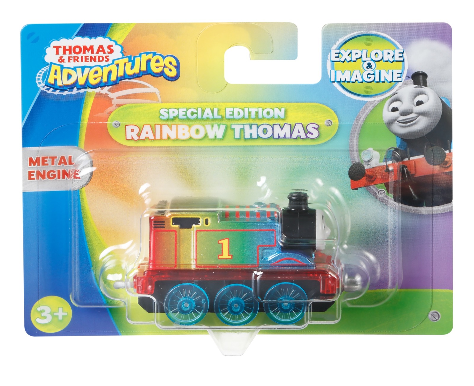 Thomas The Tank Thomas & Friends Special Edition Rainbow Thomas Metal ...
