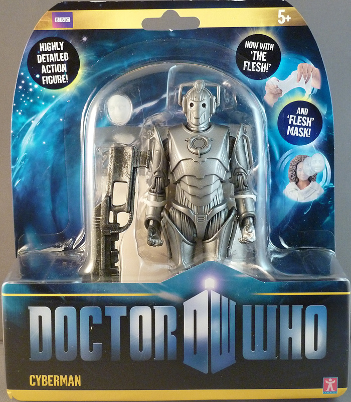 Doctor Who Cyberman with Flesh Mask Action Figure (2011 Wave 2) | at ...