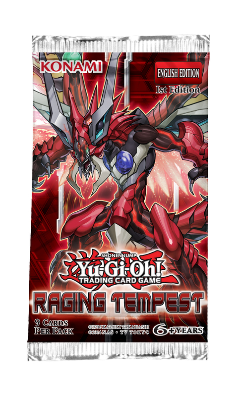 Yu-Gi-Oh! Raging Tempest Single Booster | at Mighty Ape NZ