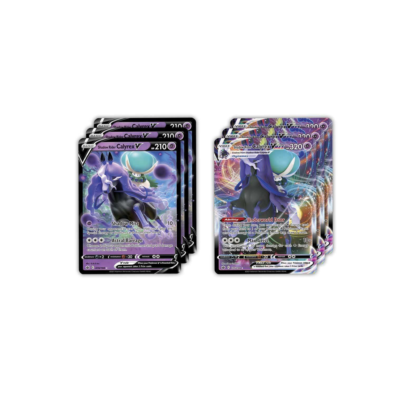 Pokemon TCG: Shadow Rider Calyrex VMAX League Battle Deck | at Mighty ...