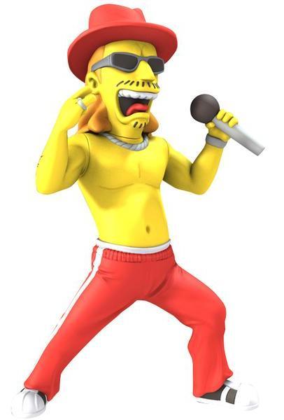The Simpsons 25th Anniversary Kid Rock Action Figure | at Mighty Ape NZ