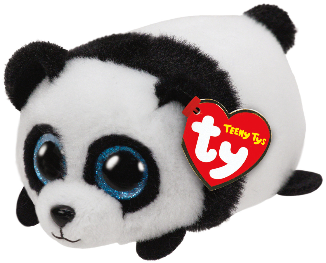 Buy Ty: Teeny Puck Panda at Mighty Ape NZ