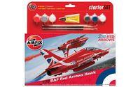 Airfix RAF Red Arrows Hawk Starter Set 1/72 Model Kit | at Mighty Ape NZ