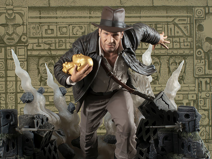 Indiana Jones - 10" Gallery Statue | at Mighty Ape Australia