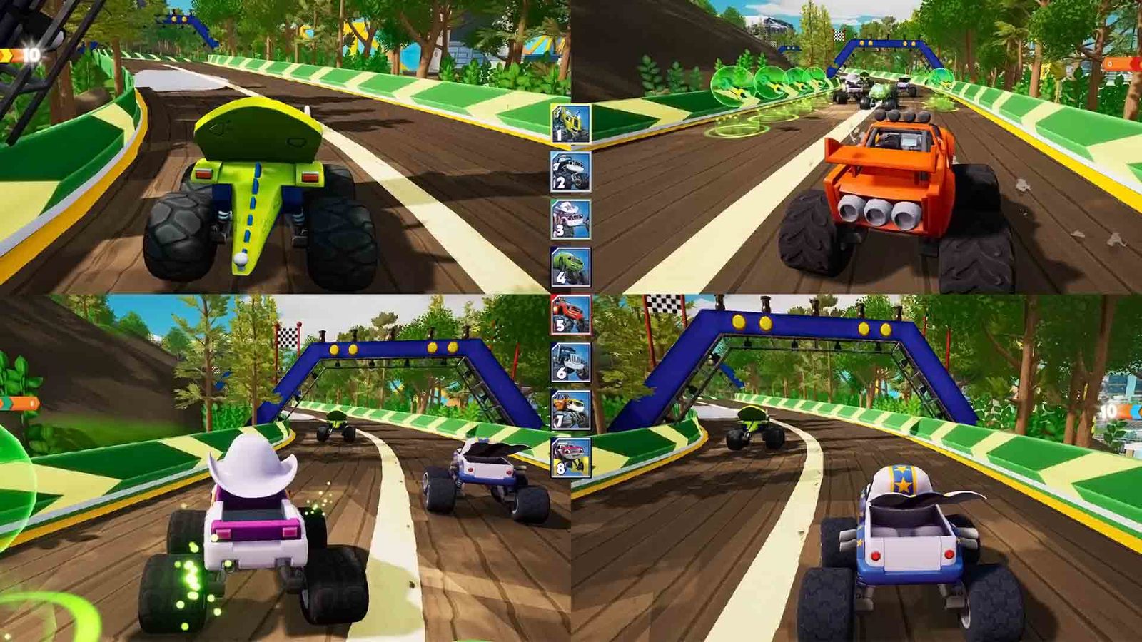 Blaze and The Monster Machines: Axle City Racers | PS4 | Buy Now | at ...