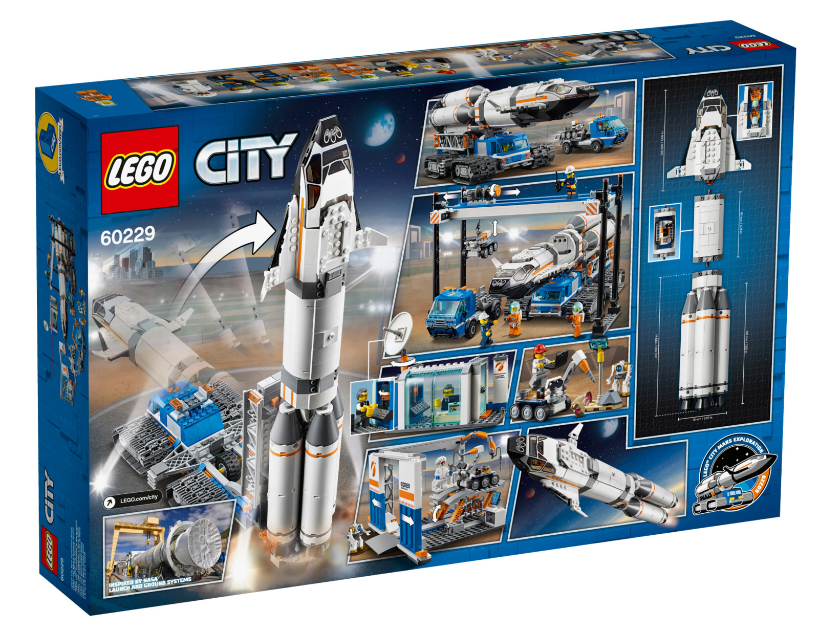 Buy LEGO City - Rocket Assembly & Transport at Mighty Ape NZ