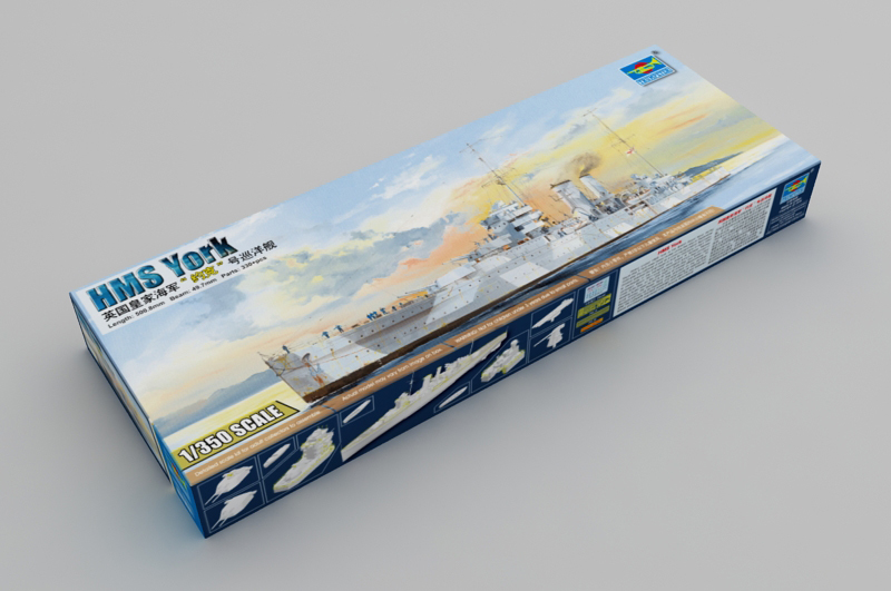 HMS York - Model Kit | at Mighty Ape NZ