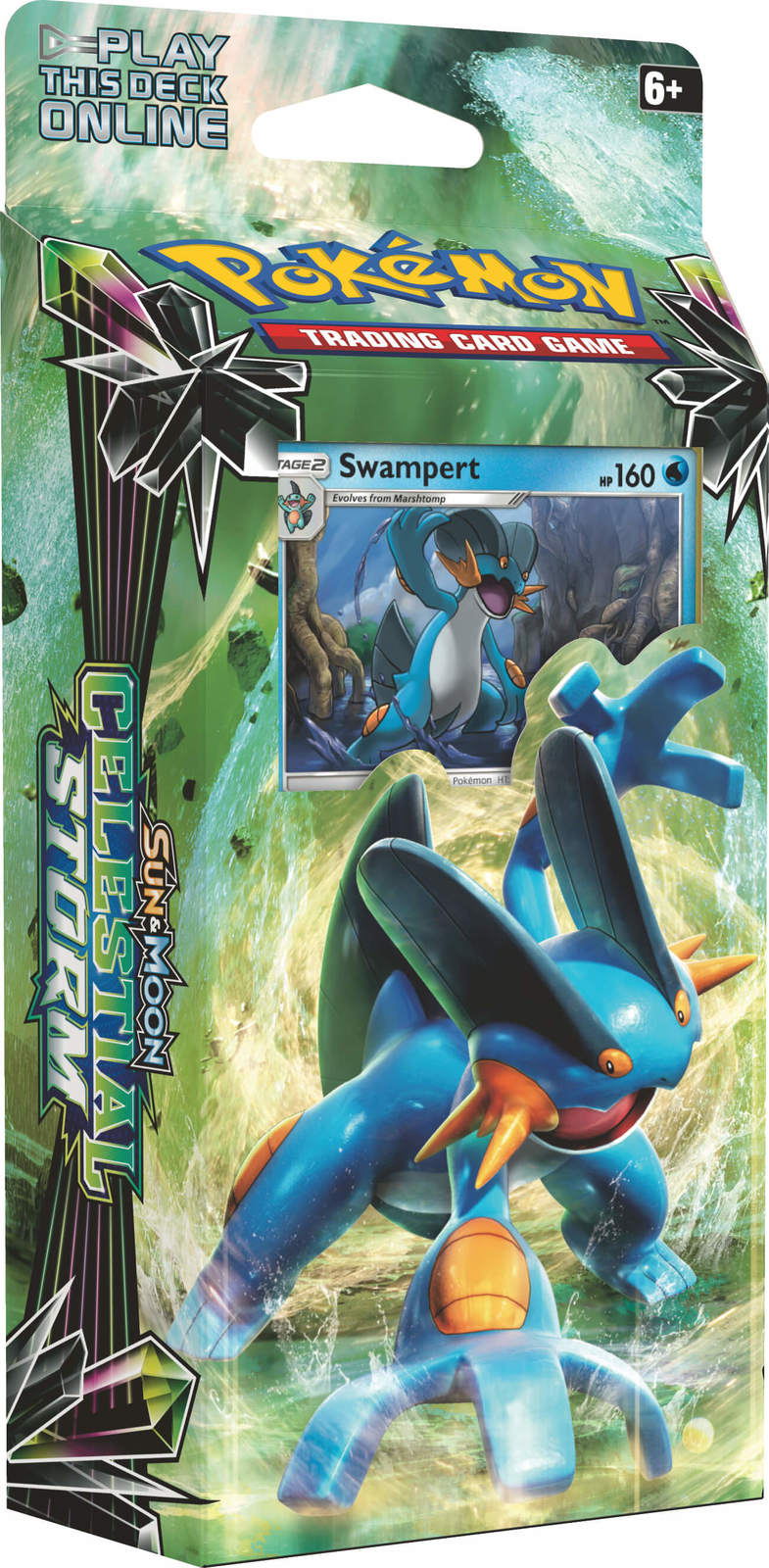 Pokemon TCG Celestial Storm Theme Deck Swampert At Mighty Ape NZ Pokemon TCG Celestial Storm Theme Deck Swampert At Mighty Ape NZ