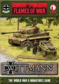 Flames of War - Michael Wittmann and his Tiger IE tank | at Mighty Ape NZ