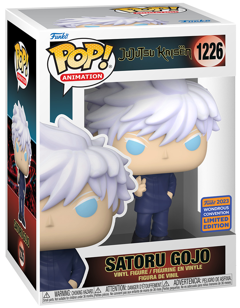 Satoru Gojo (Unmasked) - Pop! Vinyl Figure | at Mighty Ape NZ