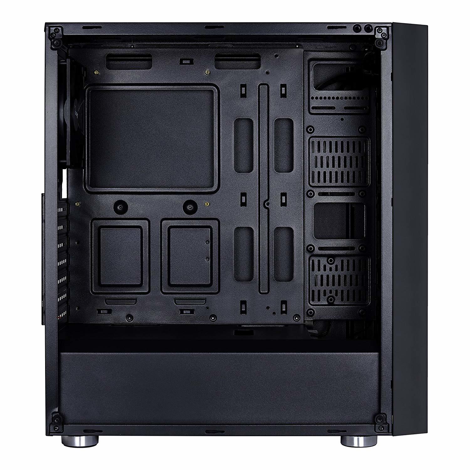 Aerocool: Quartz Mid Tower Case - Red | at Mighty Ape NZ