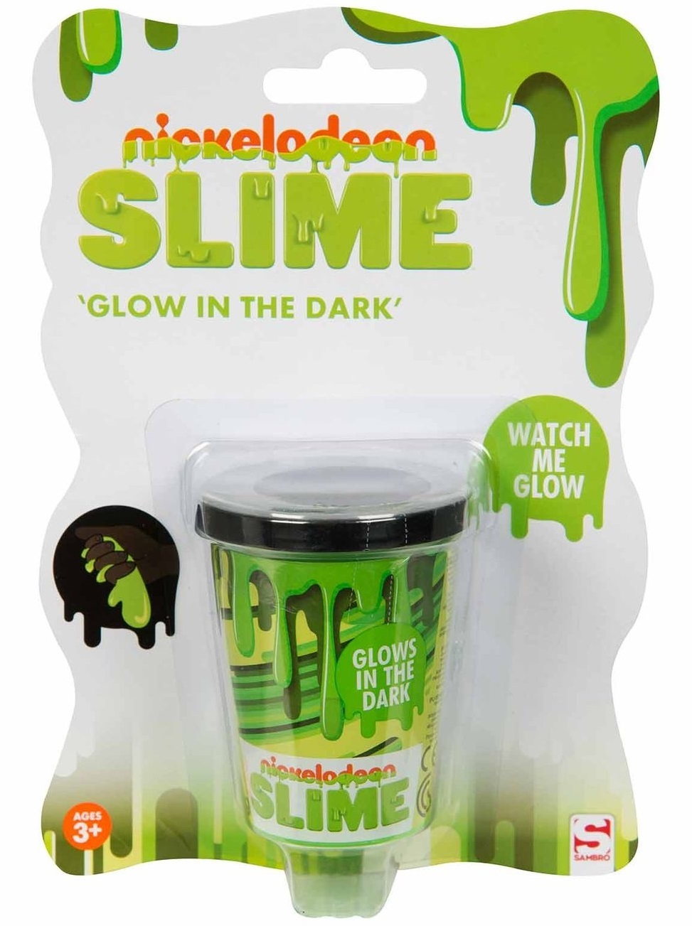 Buy Nickelodeon: Slime Pot - Glow Slime at Mighty Ape NZ