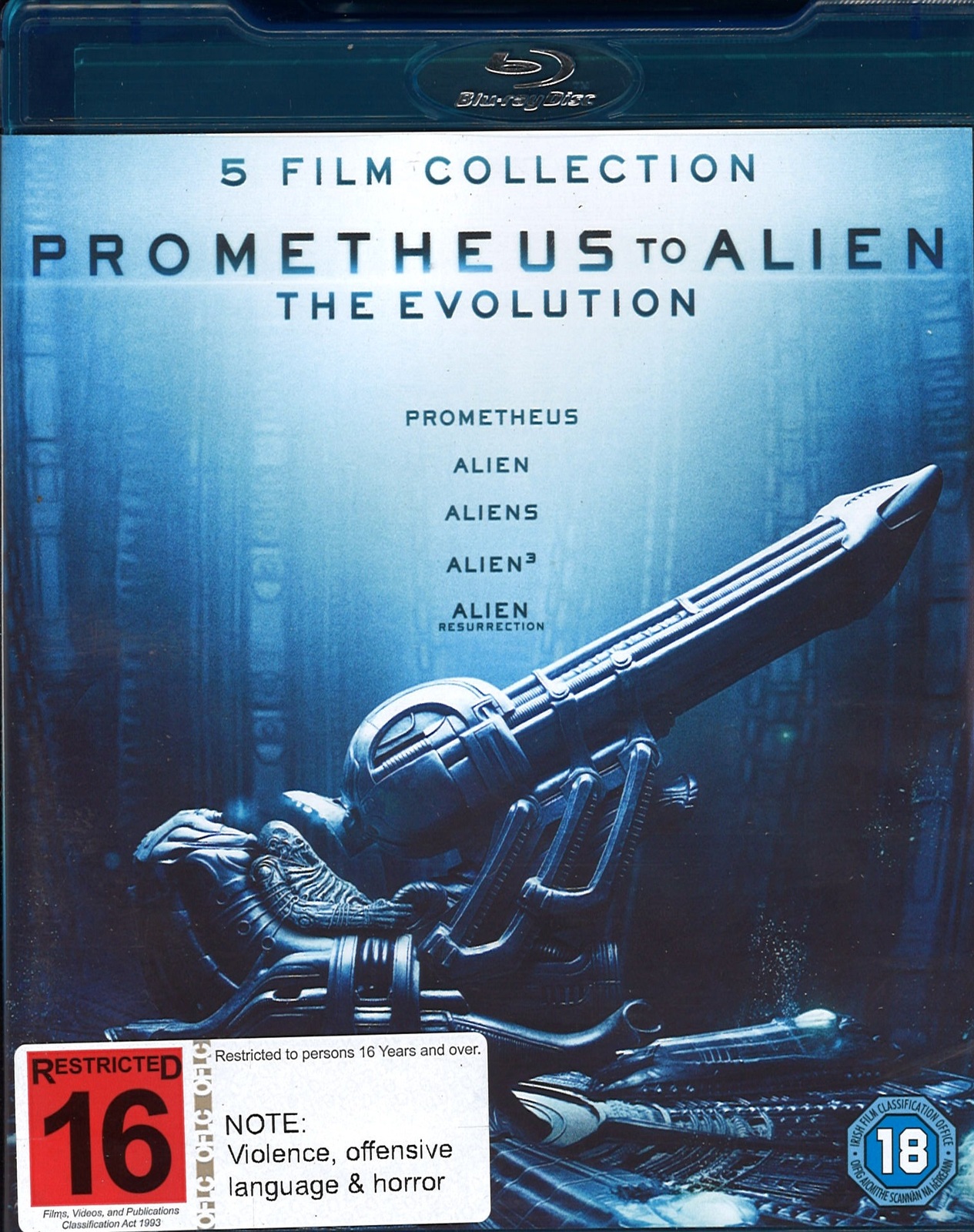 Prometheus To Alien: The Evolution Collection | Blu-ray | Buy Now | at ...