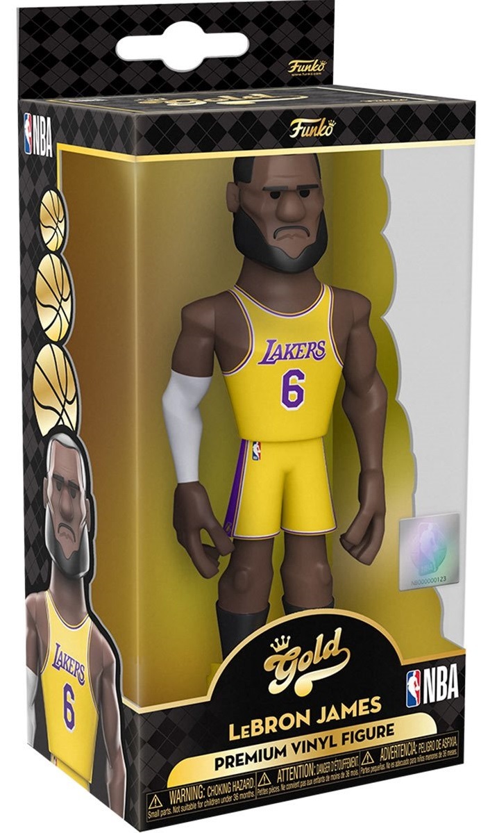 LeBron James - Vinyl Gold Figure | at Mighty Ape NZ