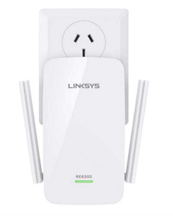 LinkSys - WiFi Range Extender AC750 | at Mighty Ape NZ