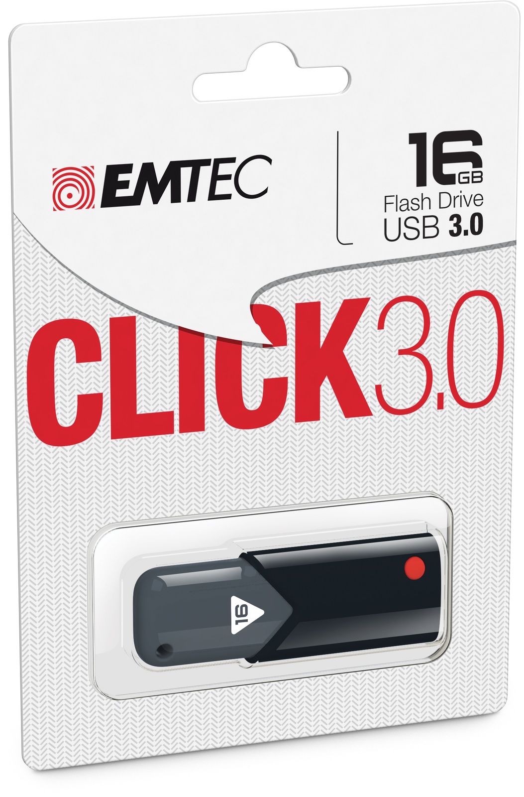 Emtec USB 3.0 Flashdrive 16GB Click 3 - Black | at Mighty Ape NZ