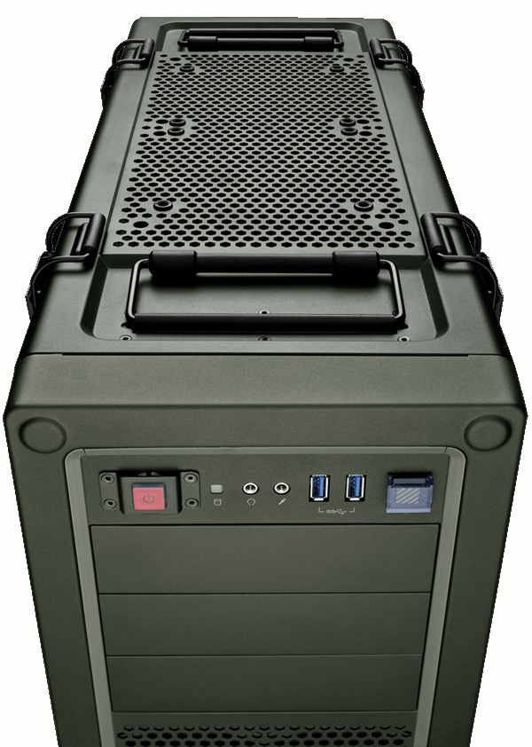 Corsair Vengeance C70 PC Gaming Case Military Green - Windowed | at ...