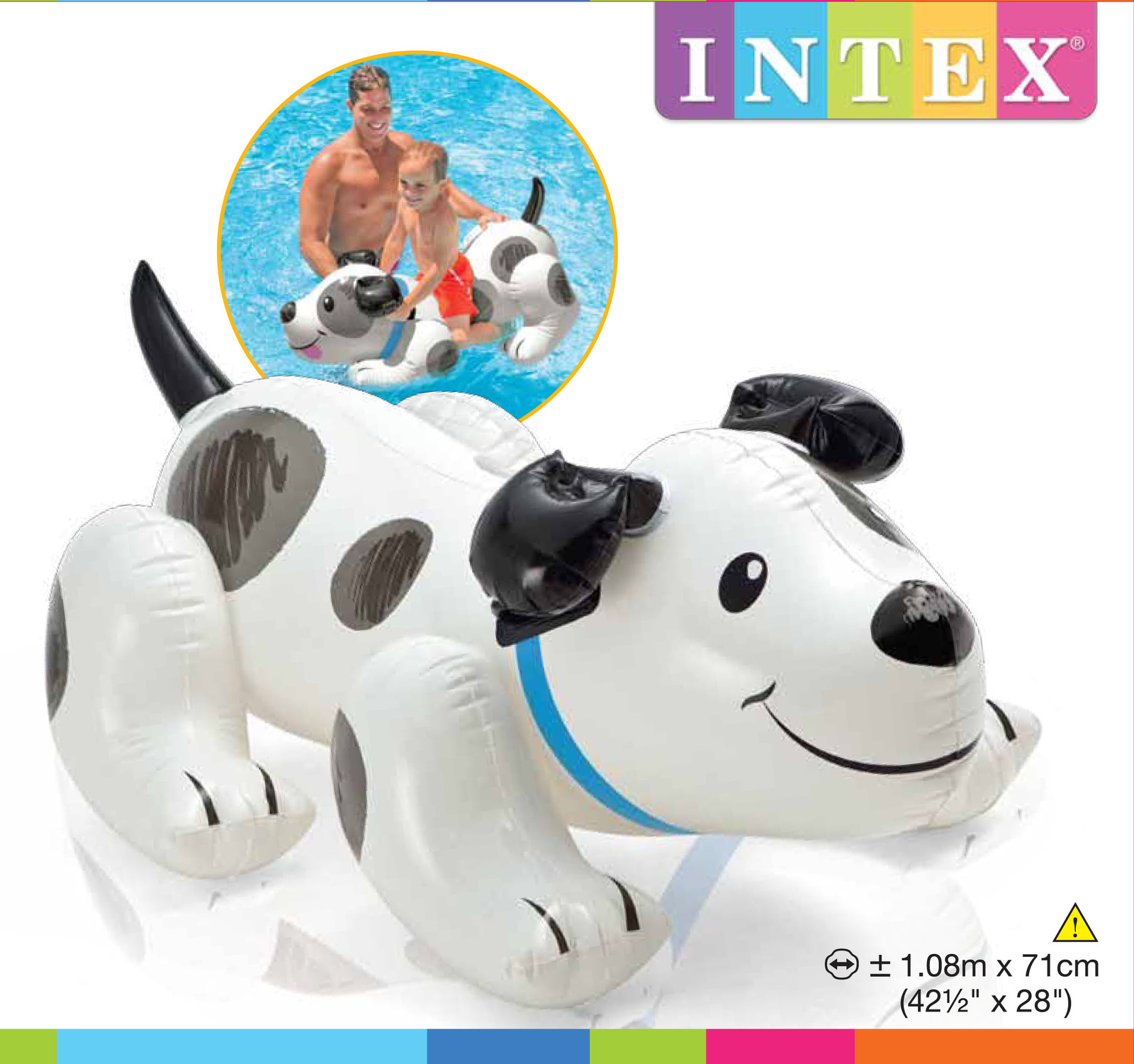 Buy Intex: Puppy Dog Ride-On at Mighty Ape NZ