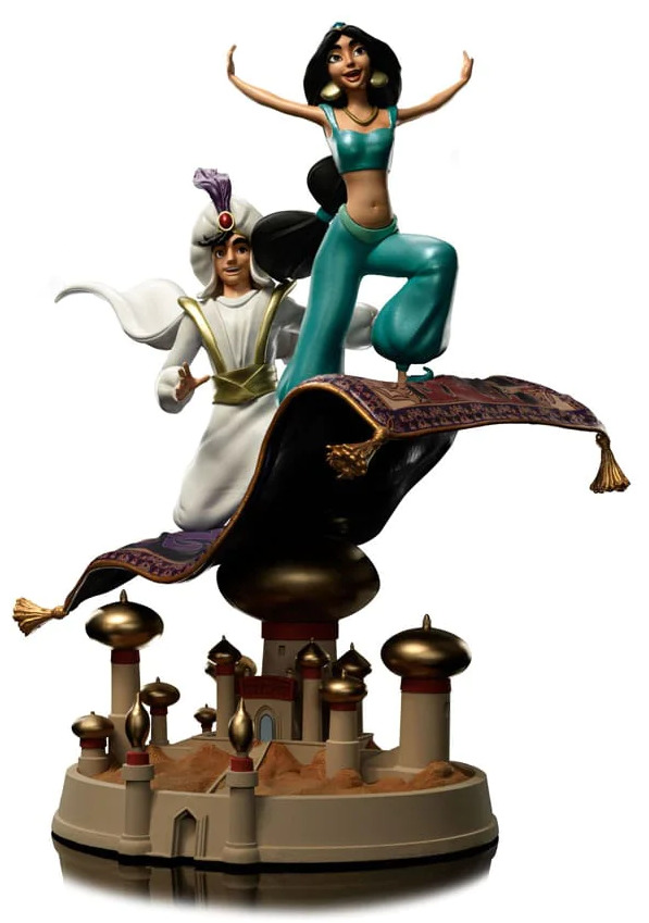 Aladdin & Jasmine - Art-Scale Statue | at Mighty Ape NZ