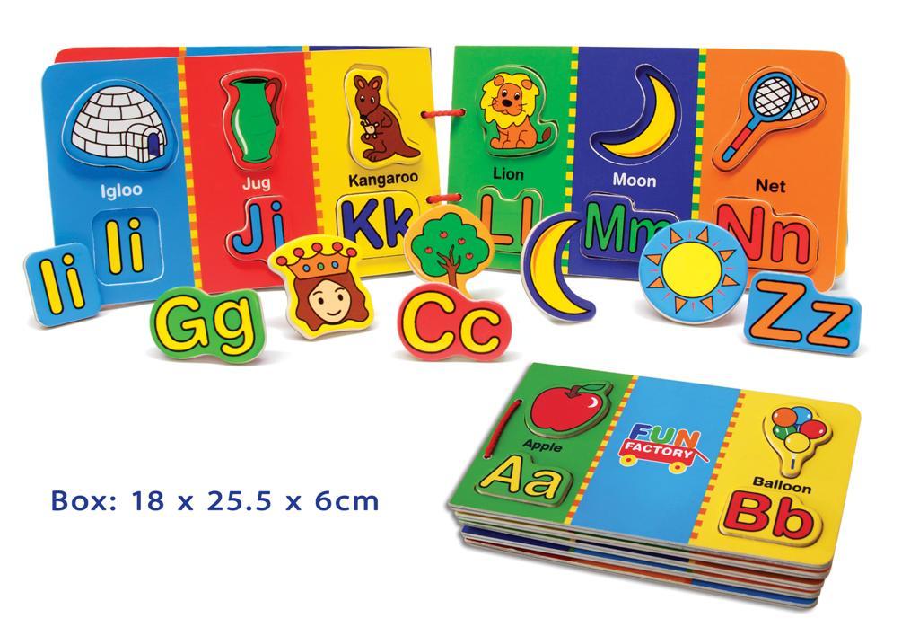 Buy Fun Factory - Alphabet Book – Magnetic at Mighty Ape NZ